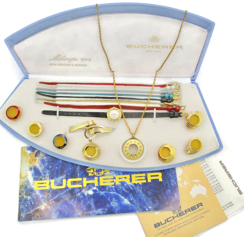 Bucherer 17 Jewels Gold Filled Deluxe Watch Set/with Papers/"watches ...