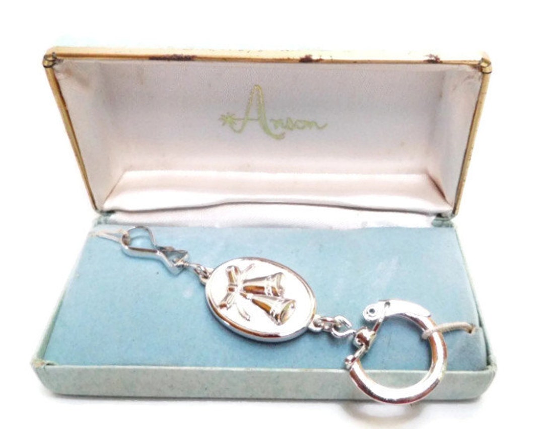 Vintage Anson Key Protector Fob Anniversary Bells - Etsy