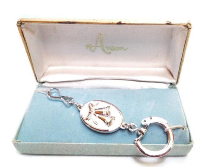 Vintage Anson Key Protector Fob Anniversary Bells - Etsy