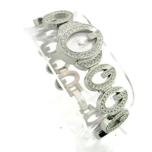 Collezio Rhinestone Watch/japan Quartz Movement/silver Tone Dial ...