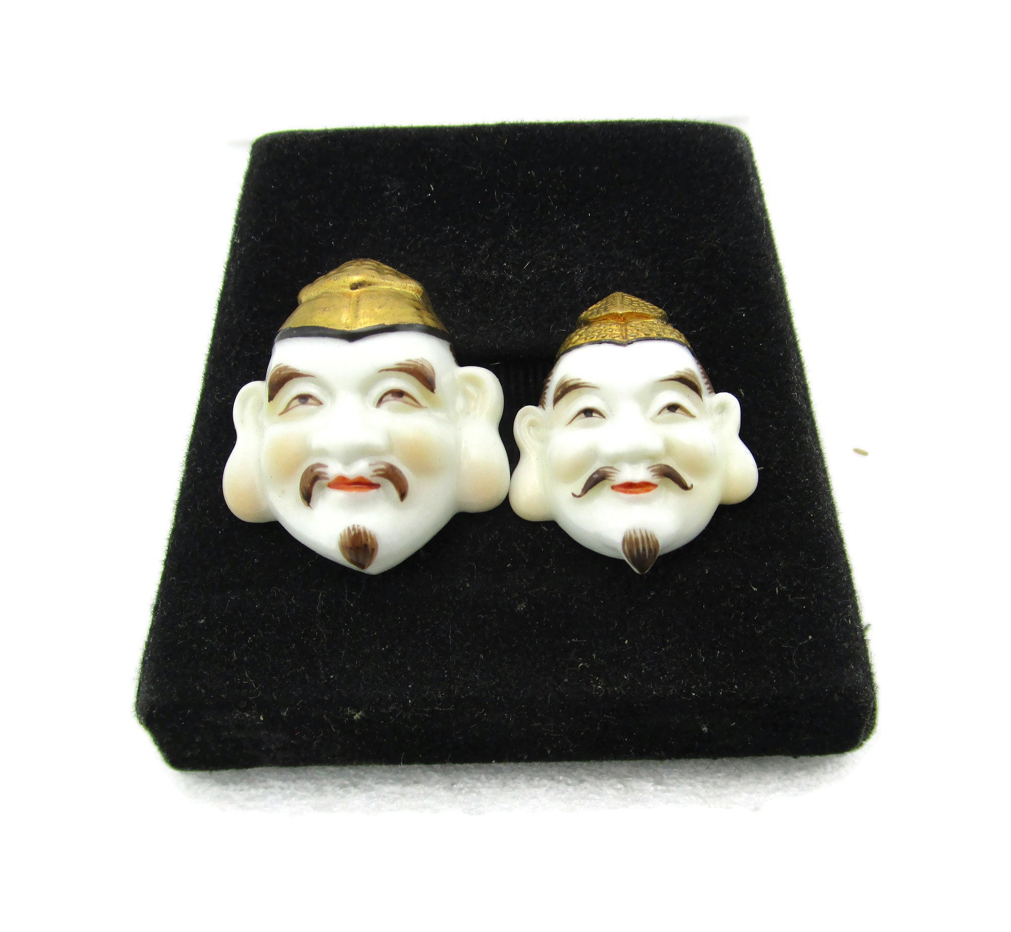 Jumbo Toshikane EBISU Button/size 26mm X 24mm /7 Fortune Gods /japan ...
