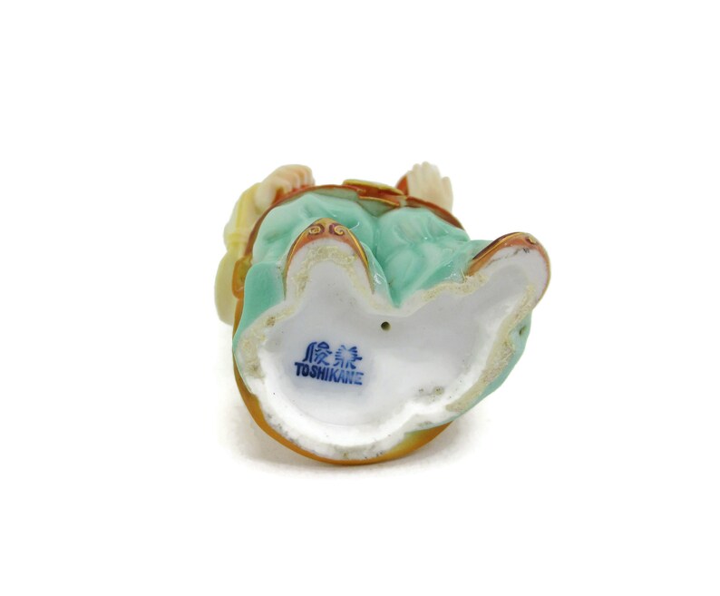 Toshikane Large BISHAMONTEN Figurine/7 Fortune Gods Arita Porcelain ...
