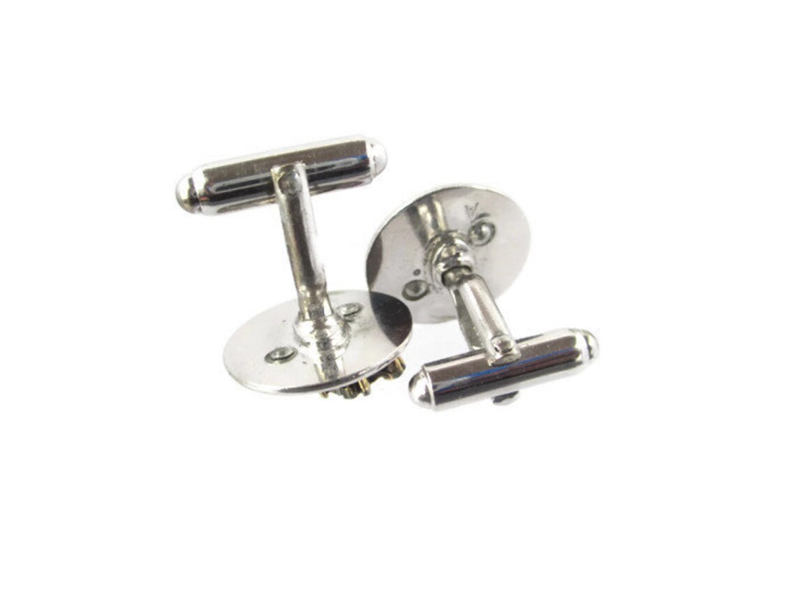 Anson Moose Head Cuff Links/ Silver and Gold Tone Cufflinks / - Etsy