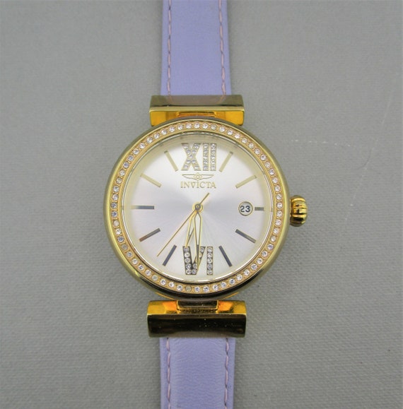 INVICTA Wild Flowers Quartz Watch/Time and Date/50m … - Gem