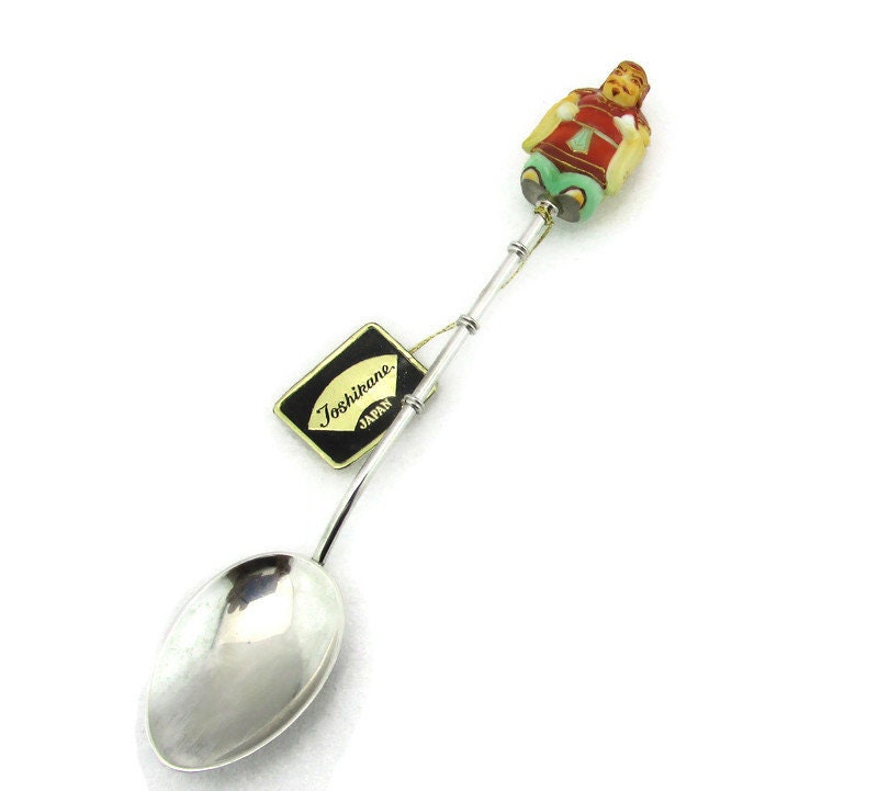 Toshikane Japan BISHAMONTEN Spoon/ Full Length Seven Fortune | Etsy