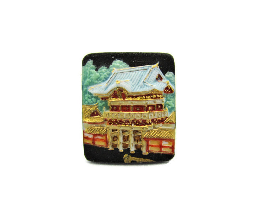 Toshikane Yomei Gate of Toshogu Temple Nikko Japan /flat Back Art Tile ...