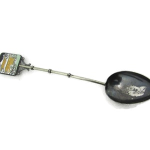 Toshikane Souvenir Spoon/kinkakuji Temple Golden Pavilion Tile/phoenix ...