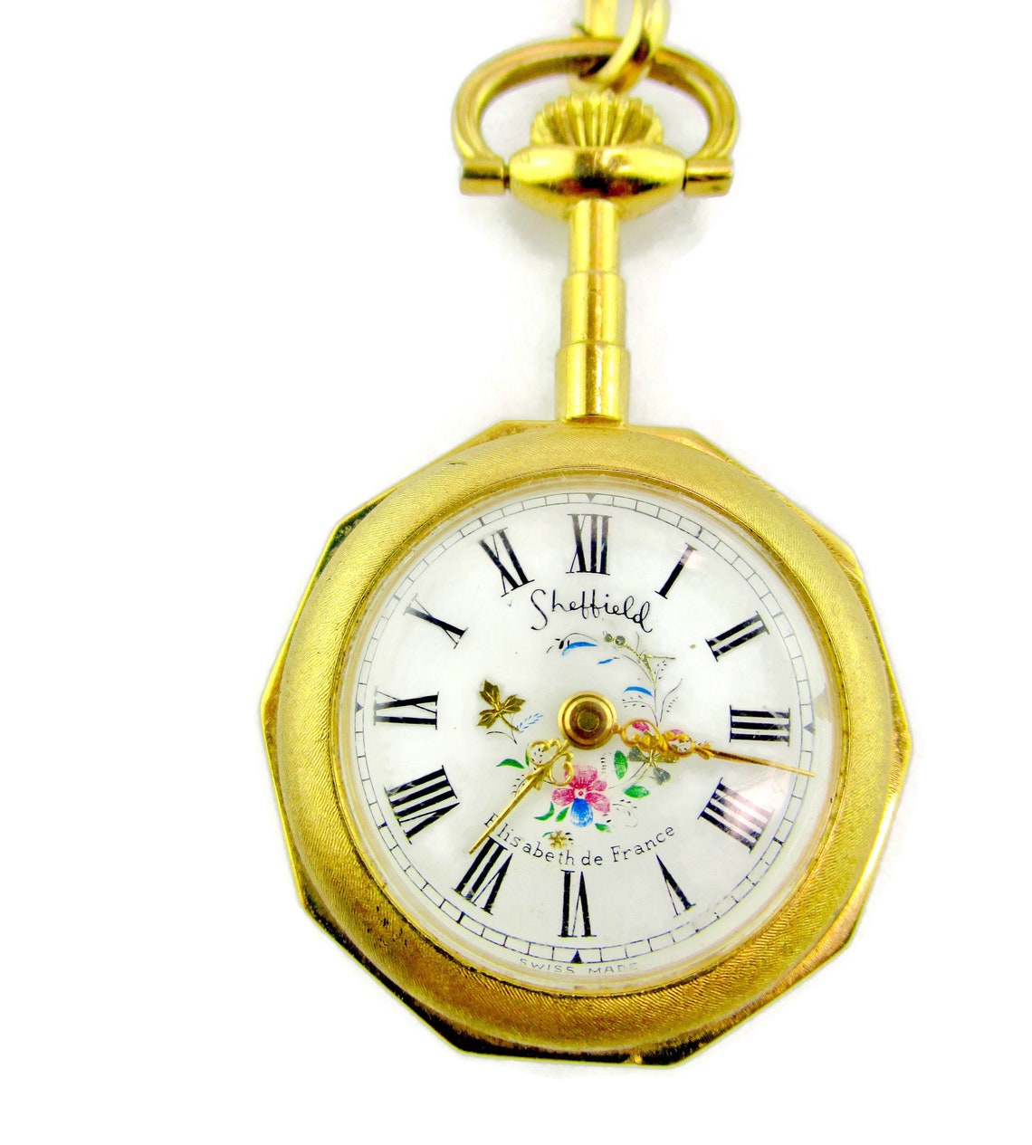 Sheffield Pocket Watch Necklace/elisabeth De France/swiss Made - Etsy