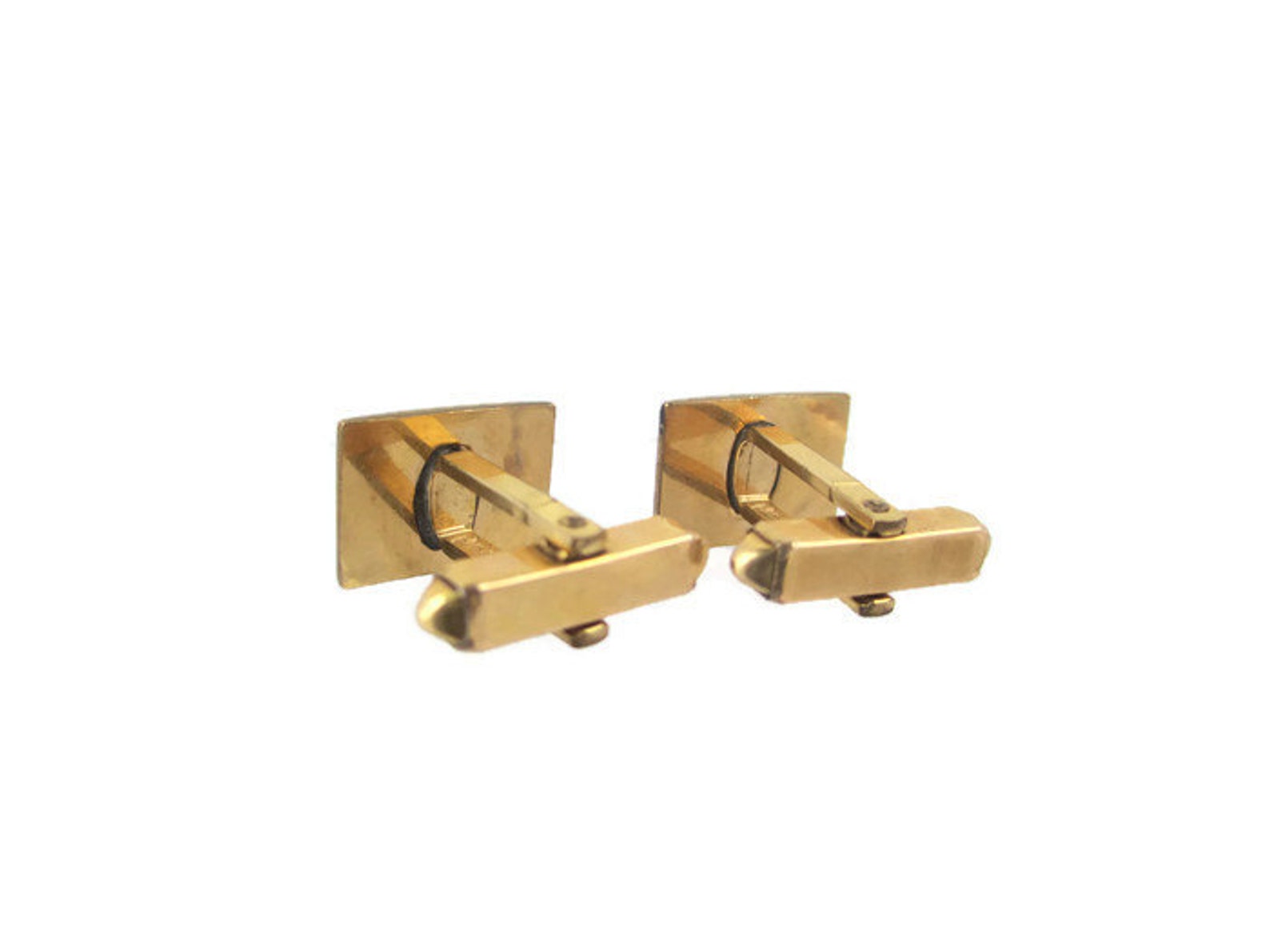 Anson Engraveable Cuff Links/12k Gold Filled Cufflinks/oblong - Etsy