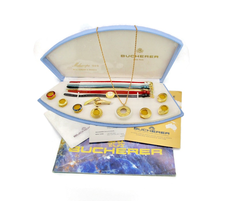 Bucherer 17 Jewels Gold Filled Deluxe Watch Set/with Papers/"watches ...