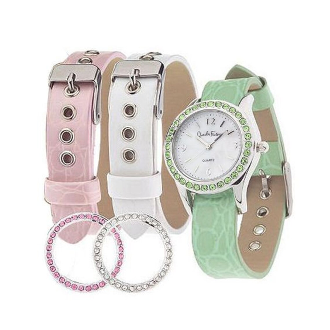 Quacker Factory Watches/set of Two 2 /8 Changable Bands - Etsy