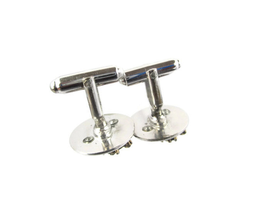 Anson Moose Head Cuff Links/ Silver and Gold Tone Cufflinks / - Etsy