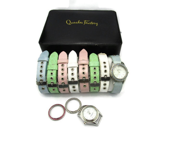 Quacker Factory Watches/set of Two 2 /8 Changable Bands - Etsy