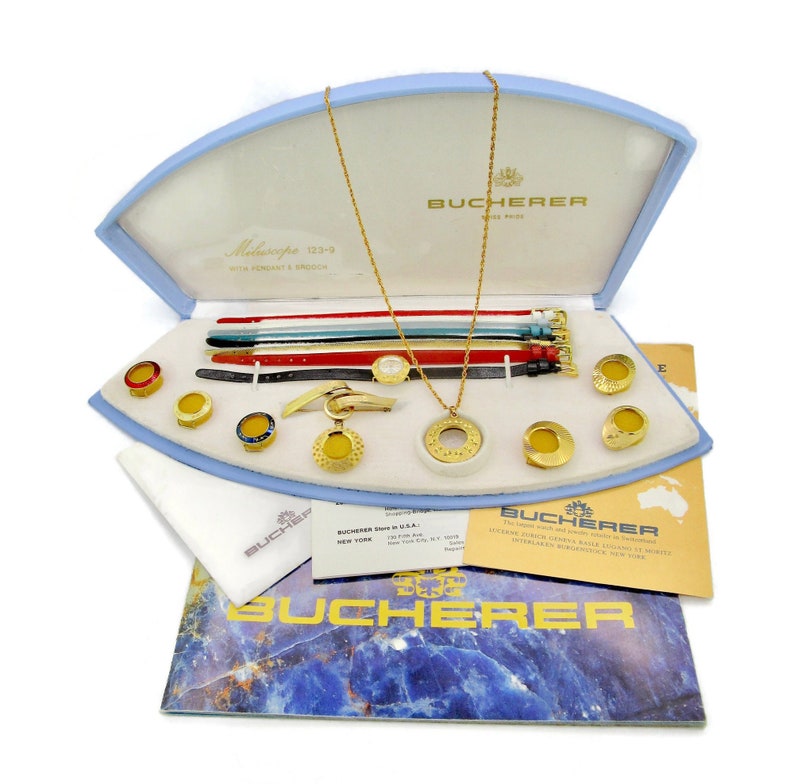 Bucherer 17 Jewels Gold Filled Deluxe Watch Set/with Papers/"watches ...
