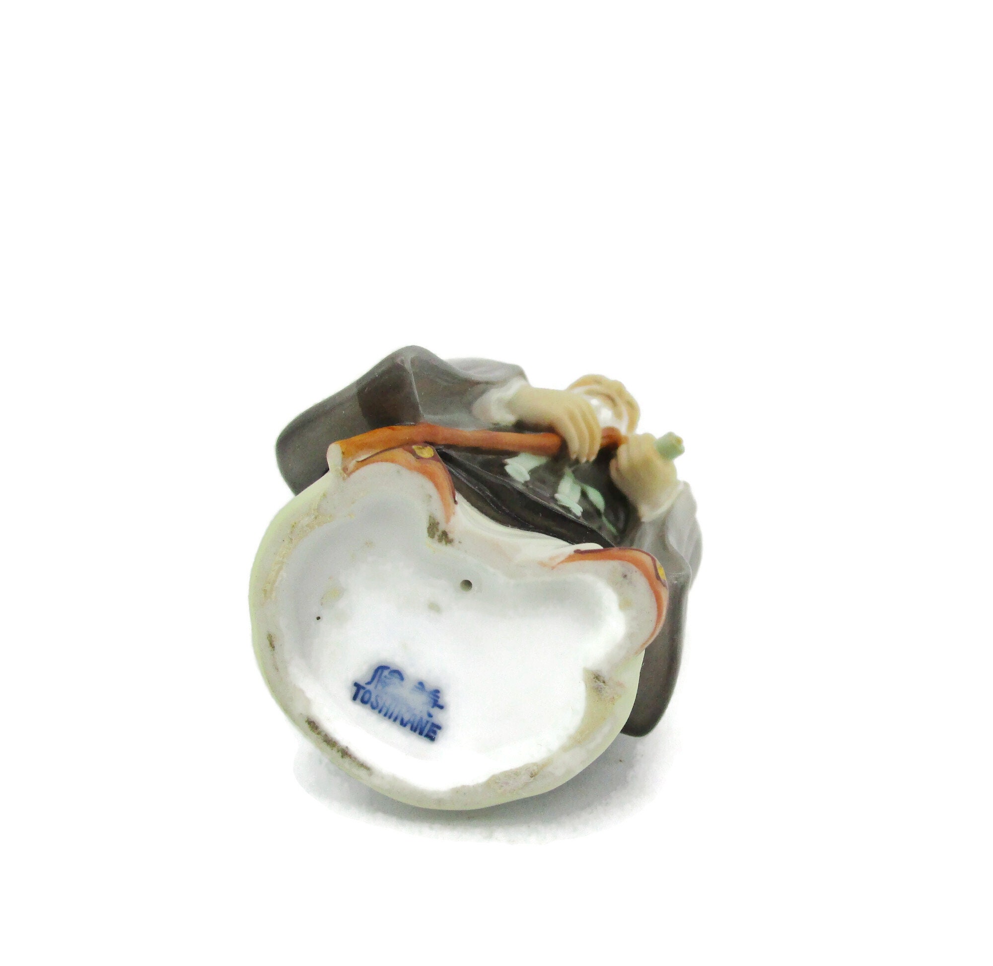 Toshikane Large FUKUROKUJU Figurine/7 Fortune Gods Arita Porcelain /七福神 ...