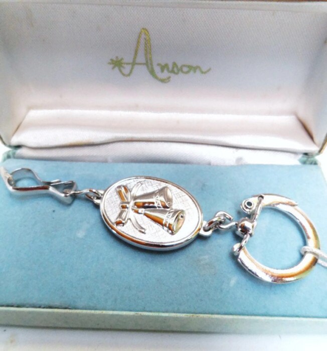 Vintage Anson Key Protector Fob Anniversary Bells - Etsy