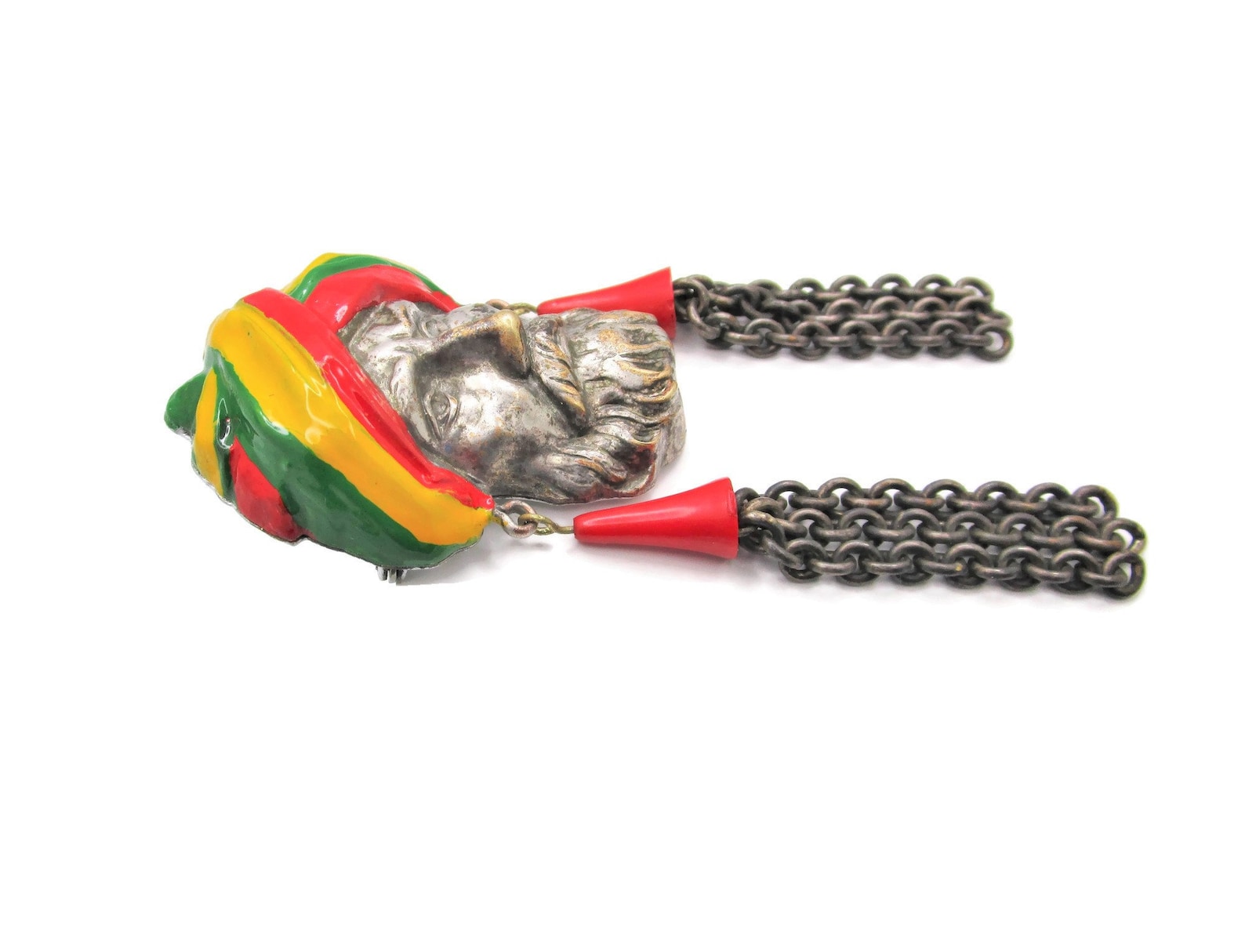 Art Deco Turban Man Pin/sultan From Joseff of Hollywood | Etsy