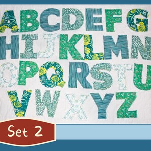 Fabric Alphabet Letters for Montessori, Sensory and Tactile Learning ...