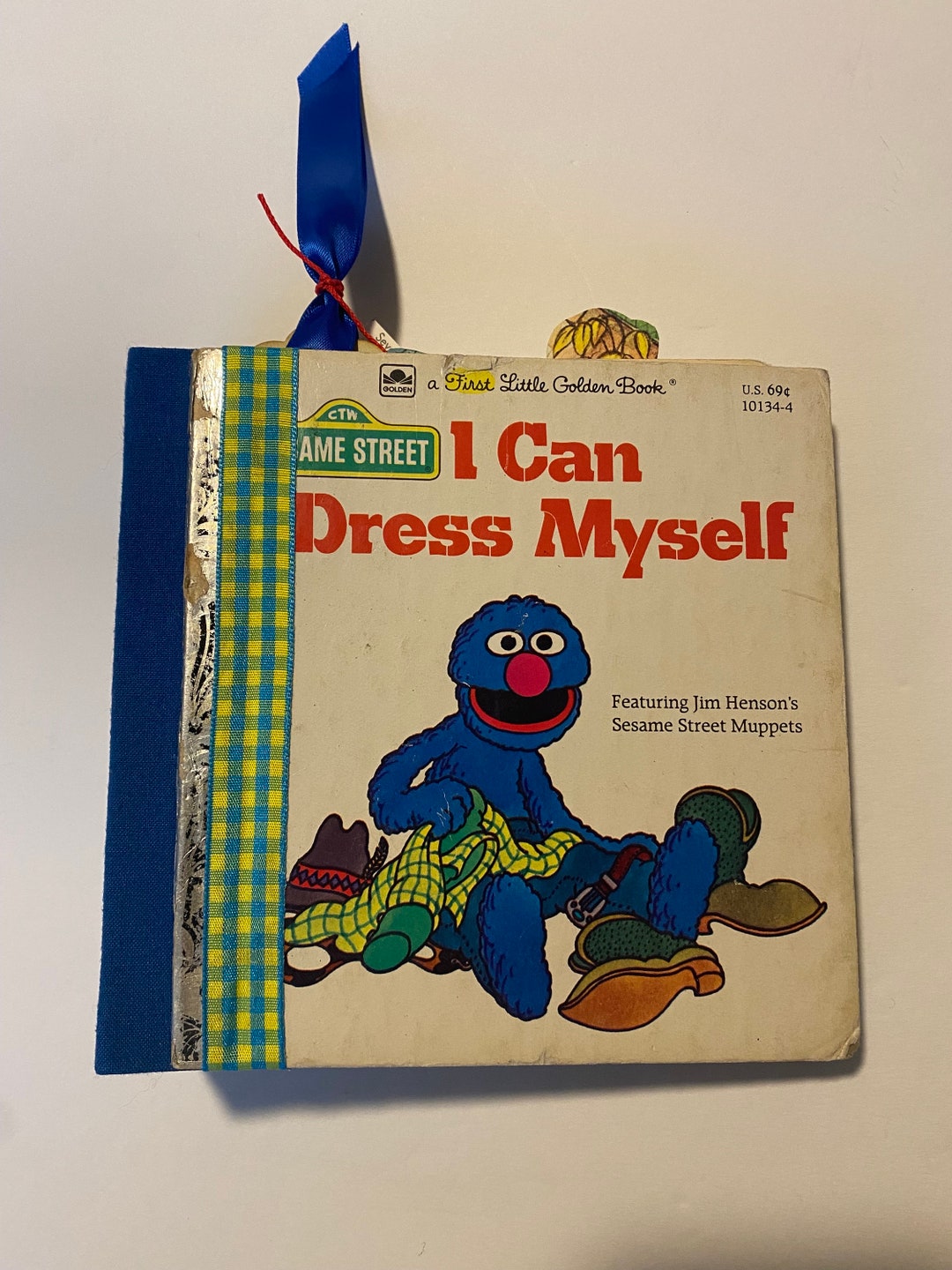 Handmade Junk Journal A First Little Golden Book I Can Dress Myself ...