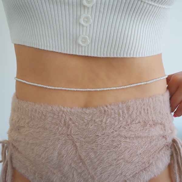 Pearl Body Chain - Etsy