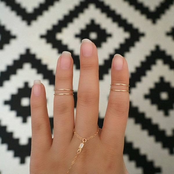 Knuckle Ring Gold - Etsy