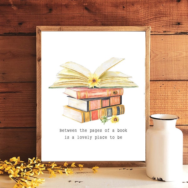 Library Wall Art - Etsy