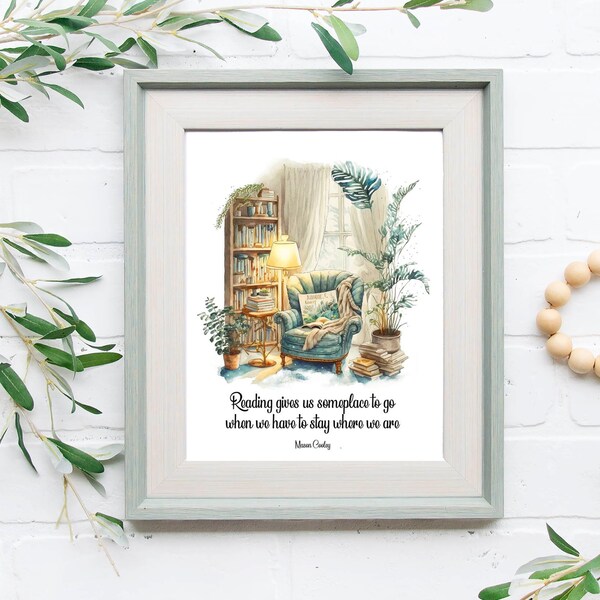Library Wall Art - Etsy