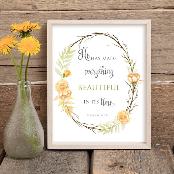 Ecclesiastes Art - Etsy