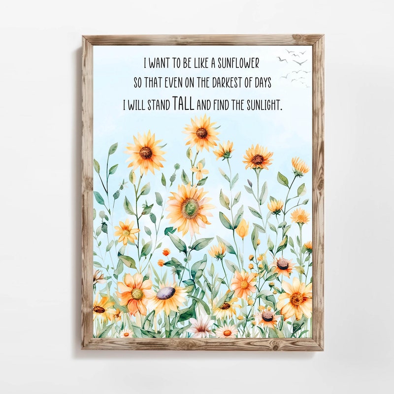 Sunflower Kitchen Sign - Etsy