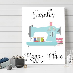 Personalized Craft Room Printable Sign Craft Room Art Home Decor Sewing ...