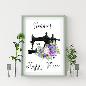 Personalized Craft Room Printable Craft Room Sign Home Decor Sewing ...