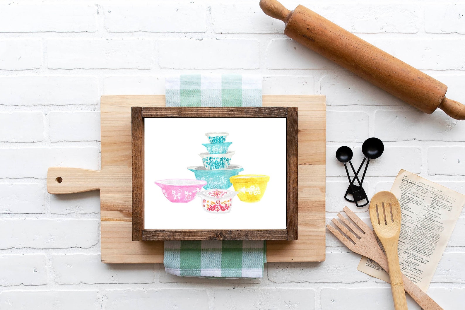 Vintage Pyrex Printable Wall Art Kitchen Printable Wall Art - Etsy