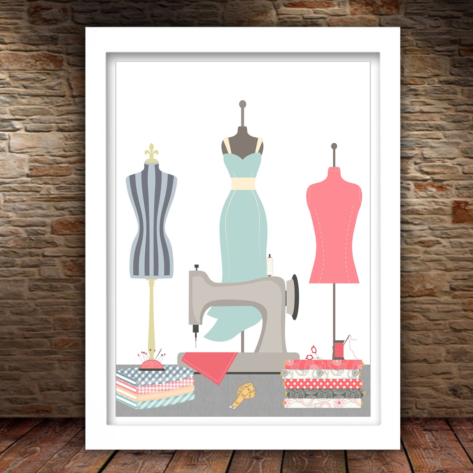 Sewing Room Printable Craft Room Art Sewing Print Home Decor | Etsy