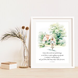 Anne of Green Gables Printable Quote Wall Art Book Quote Sign Summer ...