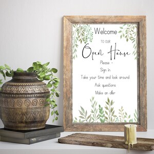 Welcome to Our Open House Real Estate Open House Sign Selling | Etsy