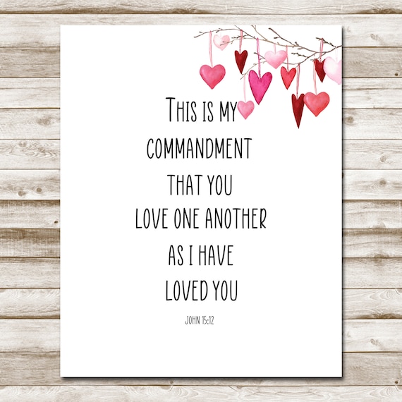 Love Commandment Clipart