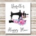 Personalized Craft Room Printable Sign Craft Room Art Happy - Etsy