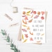 Fall Quote Printable Life Starts All Over Again Fall Home DIY - Etsy
