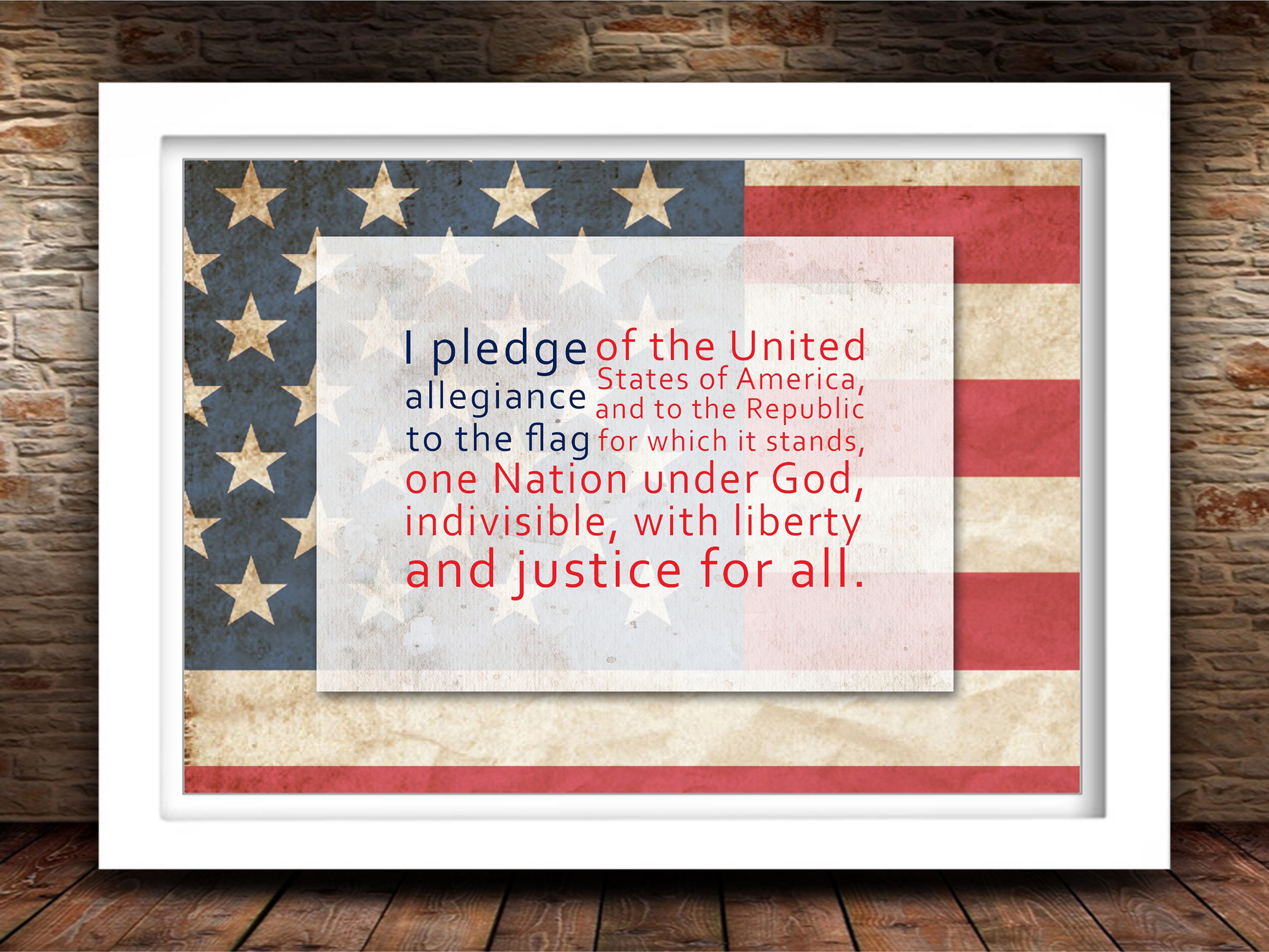 Classroom Pledge Of Allegiance