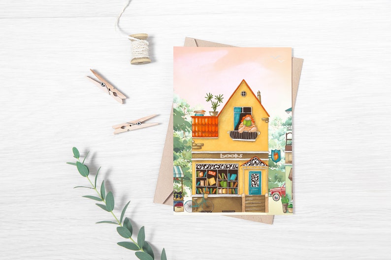 Book Shop Sign Printable Books Decor Sign Whimsical Decor 5x7 - Etsy