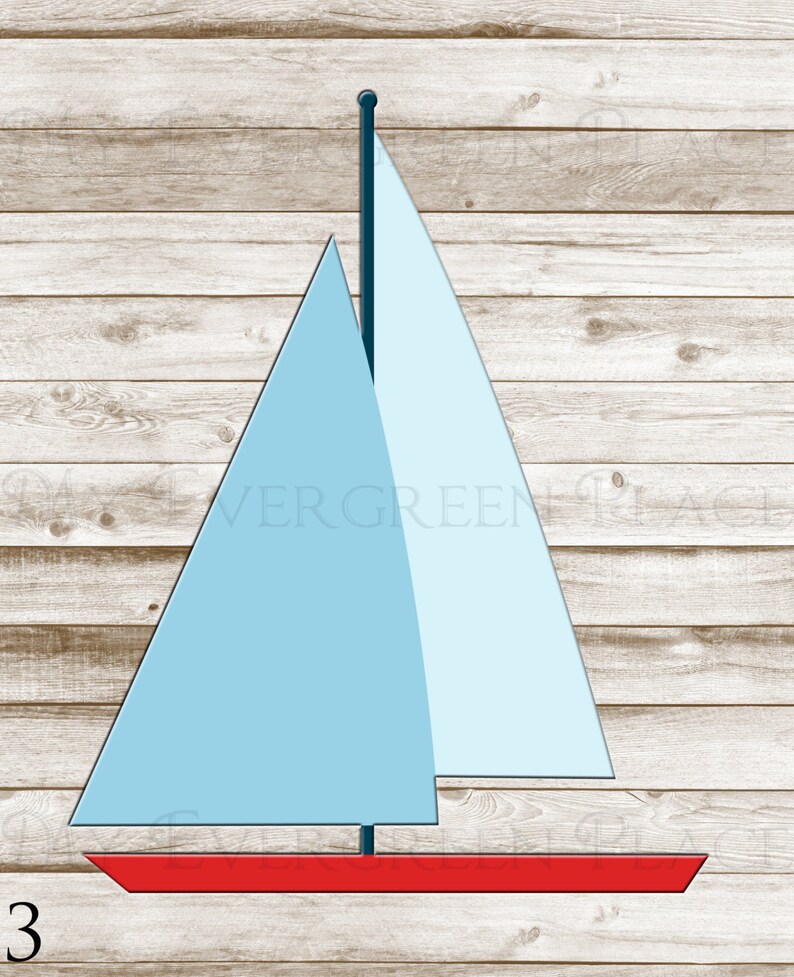 Nautical Printable Nautical Wall Art Set Home Decor Beach | Etsy