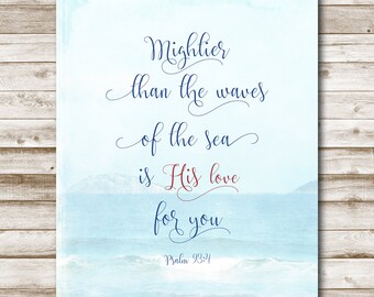 Nautical bible verse | Etsy