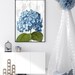 Hydrangea Printable Vintage Rustic Home Decor Flower Wall Art - Etsy