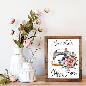 Personalized Craft Room Printable Craft Room Sign Home Decor Sewing ...