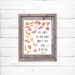 Fall Quote Printable Life Starts All Over Again Fall Home DIY - Etsy