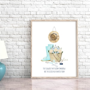 The Flowers That Bloom Tomorrow Are the Seeds You Planted Today ...