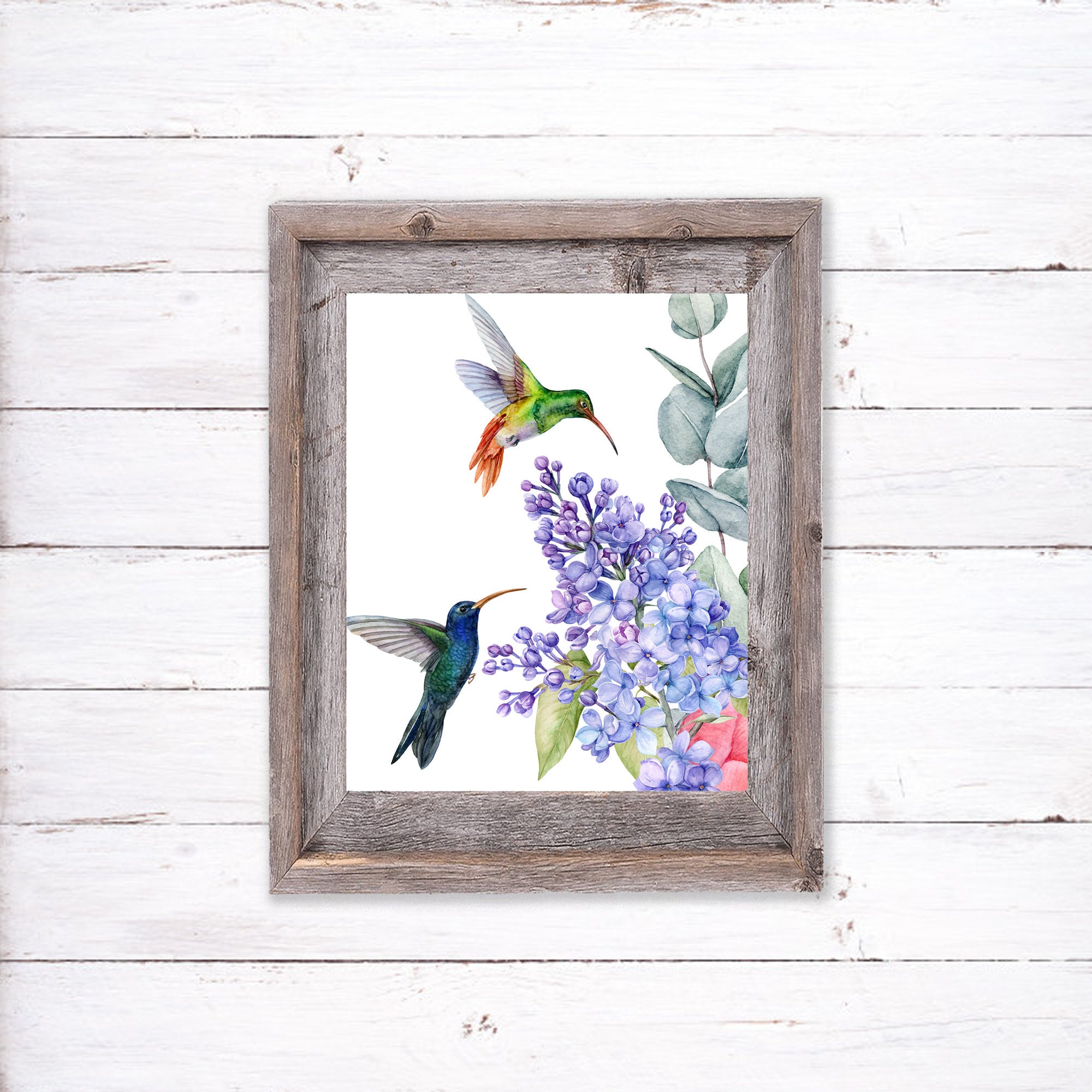 Hummingbird Printable Hummingbird Sign 5x7 8x10 11x14 16x20 | Etsy
