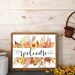 Welcome Fall Printable Wall Art Fall Leaves Sign 5x7 8x10 11x14 16x20 ...