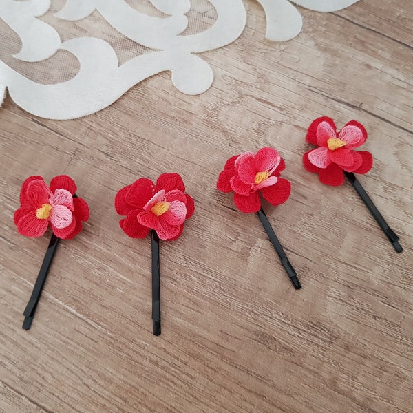 Crochet Bobby Pins - Etsy