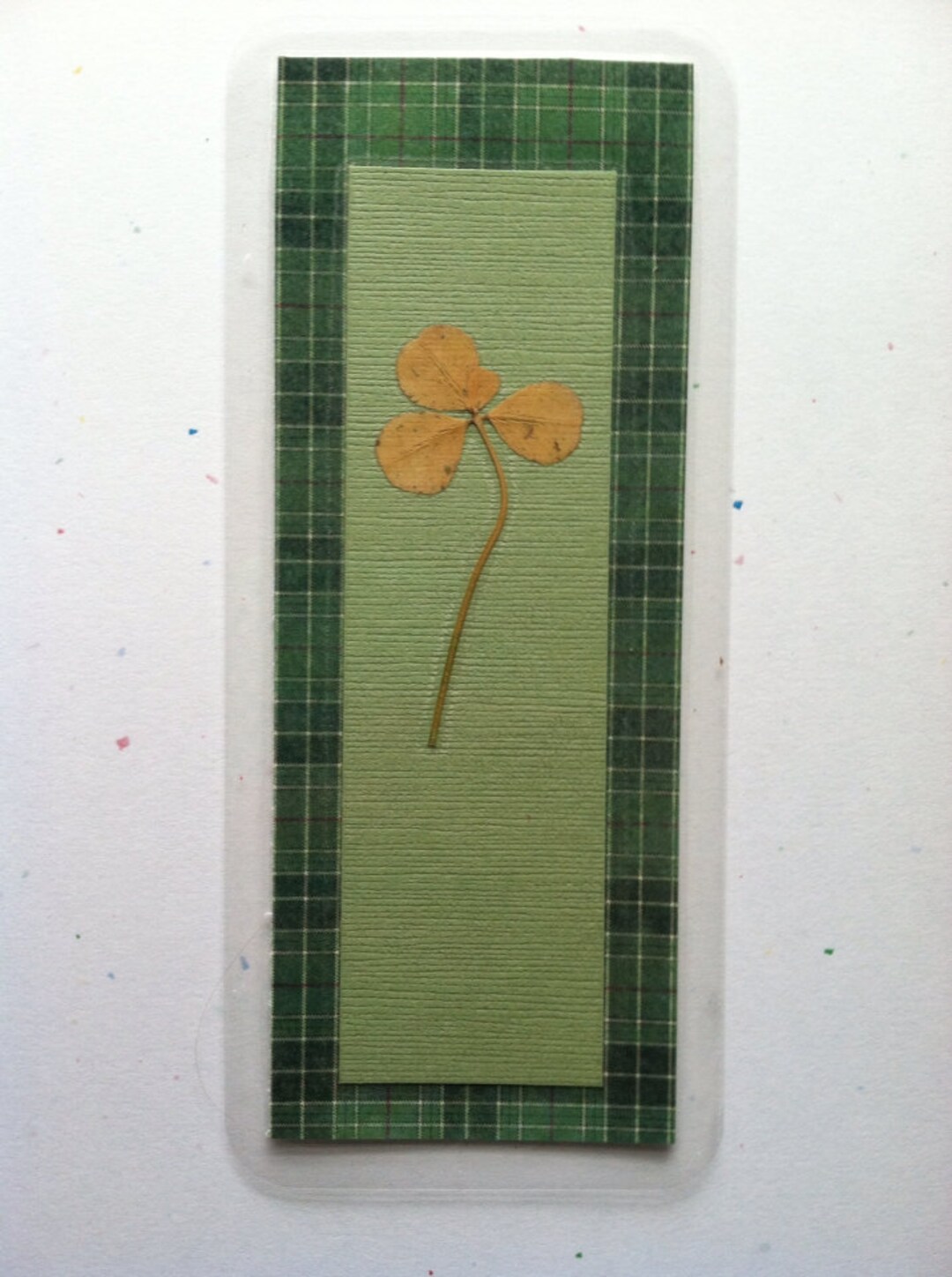 Four-leaf Clover Bookmark - Green - Etsy